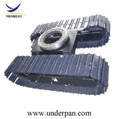 Cina Telaio d'acciaio della pista del cingolo idraulico con la mini gru sopportante rotatoria della piattaforma di produzione dell'escavatore in vendita