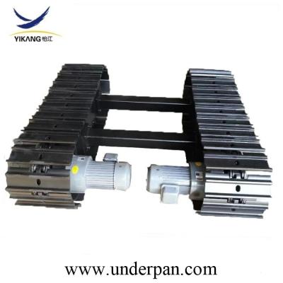 Cina Prezzo franco fabbrica della Cina piccolo telaio d'acciaio della pista da 0.2-1 tonnellate per la mini gru della piattaforma di produzione dell'escavatore in vendita