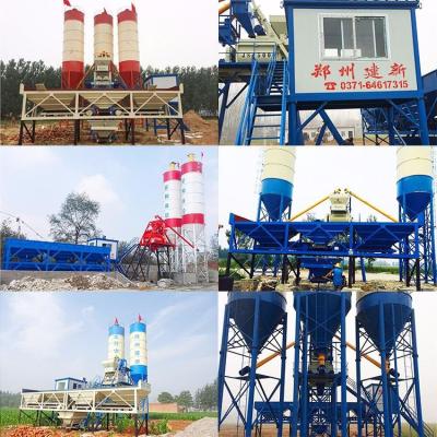China Skillful CE certificate hzs50 concrete batching plant on sale for sale