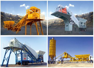 China Good Cost Effective Ready Mix Cement Yhzs 35 Mobile Concrete Mixing Batch Plant for sale