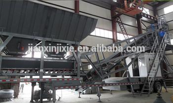 China China Popular Yhzs Series Mobile 50M3/H 60M3/H 75M3/H Mobile Cement Concrete Batching Plant for sale
