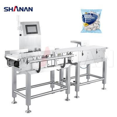 China Automatic Check Weigher For Industrial Custom Check Weigher Weighing Sorting Machine With Rejection for sale
