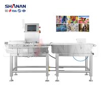 China High Precision Dynamic Checkweigher 0.05g Accuracy 180pcs/min Food Packaging Machine for sale