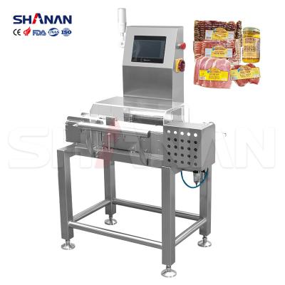 China High Accuracy And Efficiency Conveyor Weight Checker Multiple Language Display  Calibration Weight Included for sale