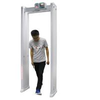 China Public Security Walk Through Metal Detector 6 Zone 400 Level Sensitivity Adjustable Door Frame for sale