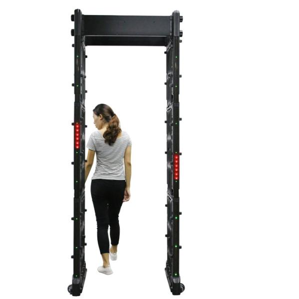 Quality Portable Walk Through Gate Metal Detector For Public Security Checking , 20W Power for sale