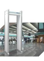 China WalkThrough MultiZone Metal Detector Security Gate 6 Zone High Discrimination 110-220V for sale