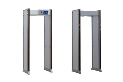 China 33 Zones Security Walk Through Metal Detector Gate Battery Lasting 48 Hours for sale