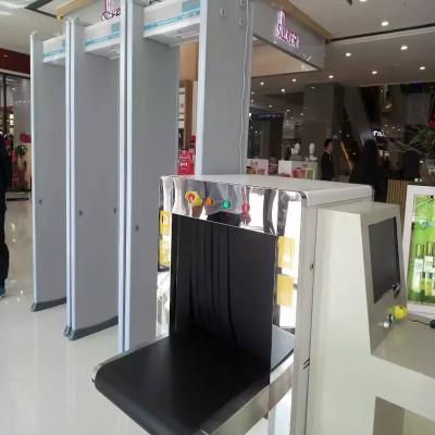 China Touch Screen Portable Walk Through Metal Detector Security Equipment For School , Airport for sale