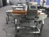 Quality Touch Screen Conveyor Belt Stainless Steel Metal Detector For Food Industry for sale