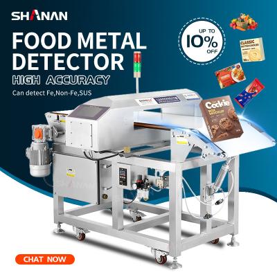 China Adjustable Sensitivity Food Metal Detector With Database Management And User Permission Settings for sale