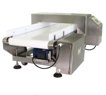 China Air Jet Blast Rejector Automatic Metal Detector For Frozen Food Processing Industry for sale