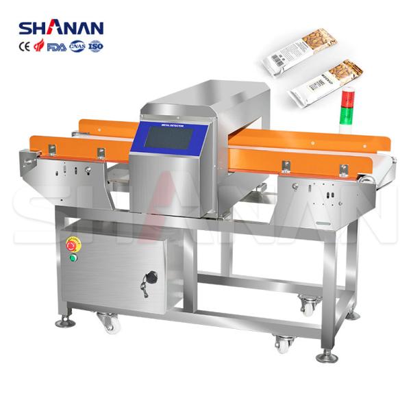 Quality CE Factory Meat Pizza Food Frozen Fresh Safe Conveyor Belt Automatic Wire Removal Metal Detector for sale