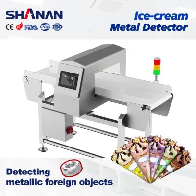 China Aluminum Foil Packaging Special Metal Detector Cereal Milk Metal Detector for sale