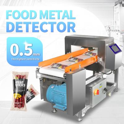 China Custom Automatic Industrical Food Conveyor Belt Metal Detector Aluminum Foil Packaging for sale
