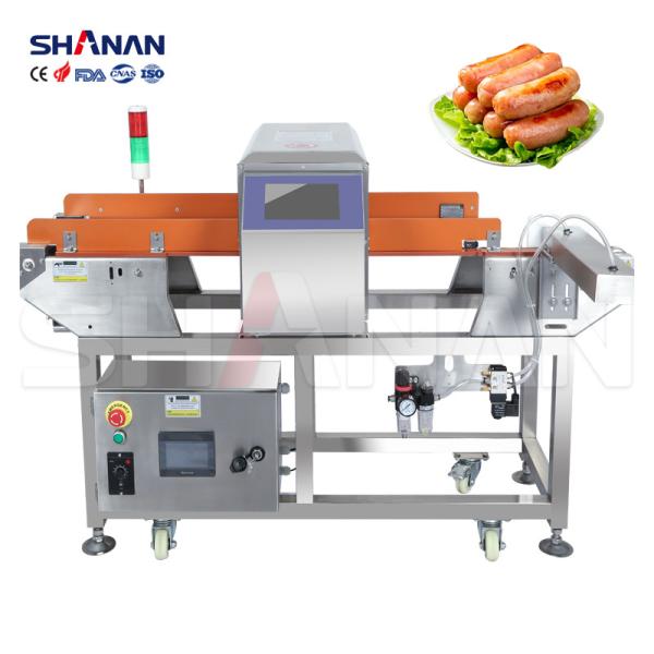 Quality CE ISO Metal Detector Manufacturer For Food Cake Break Auto Reject System Conveyor Belt Tunnel Factory for sale