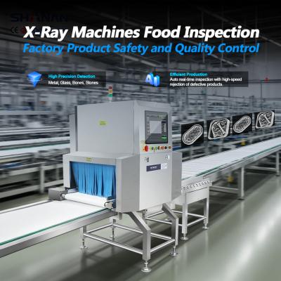 China Industrial X Ray Inspection Machine System Food SUS304 Testing Equipment With Rejection for sale