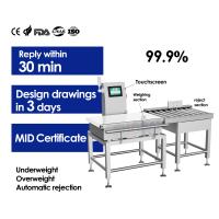 China SACW210 High Precision Checkweigher Sorting Machine ±0.1g Accuracy 100pcs/min for sale