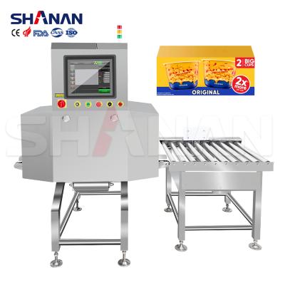 China Food Safety X Ray Machine For Poultry Fish Vegetables Contaminant Detection Rejection for sale