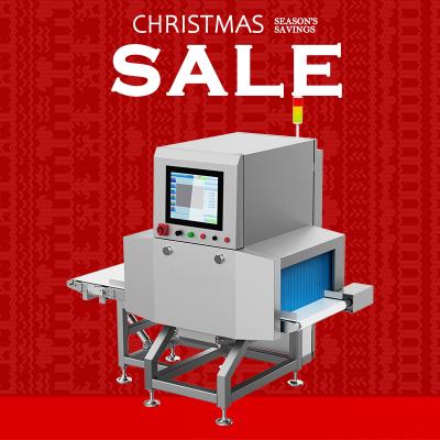 China Food Safety X-Ray Inspection Machine For Fish Vegetables Detection Rejection for sale