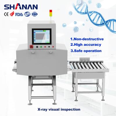 China Food Grade Conveyor Metal Glass Foreign Equipment X Ray Inspection System Machine for sale