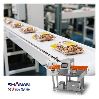 China Conveyor Metal Detector Belt High Speed Industrial Food Processing Factory Food Production Line for sale