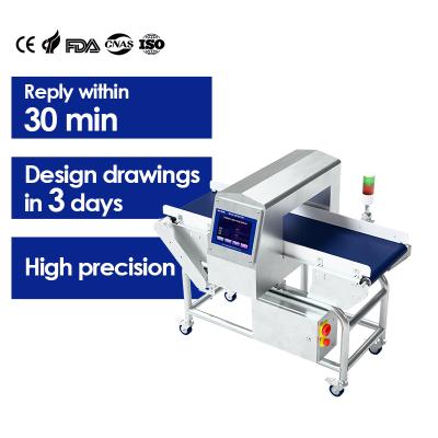 China Food Production Line Conveyor Belt Tunnel Sus304 Stainless Steel Metal Detector Tunnel Food Application for sale
