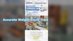 Accurate Customized Check Weigher Machine For Weight Checking