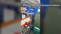Touch Screen Digital Processing High Sensitivity Food Metal Detector With Rejection