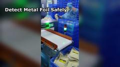 Food Metal Detector Detector Conveying Aluminum Foil Packaging Detector