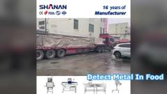 Conveyor Metal Detector For Bulk Products High Sensitivity Food Industry Factory