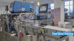Custom Automatic Food Conveyor Belt Metal Detector Aluminum Foil Packaging Metal Detector