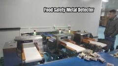 Full Structure Stainless 304 Industrial Metal Detectors Large D Display  HACCP VAF SA-990