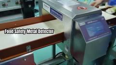 Metal Detector Sensitivity Food Industry Factory Processing Conveyor Belt testing equipment