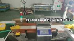 Digital Food Grade Conveyor Belt Type Metal Detector / Metal Detector In Frozen Food Industry