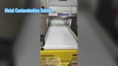Touch Screen Industrial Metal Detector Dairy Health Products Metal Detection Equipment