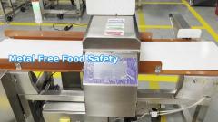 Automatic Conveyor Industrial Food Grade Metal Detector Safety Customized OEM Demo