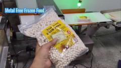 Factory Meat Steak Food Frozen Fresh Safe Transportation Automatic Wire Removal Metal Detector