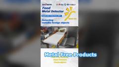 Metal Detector Food Grade Conveyor Belt Security