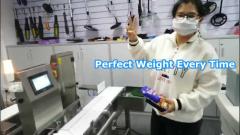Food Weighing Scales Weight Checking Machine Checkweigher For Food Industry