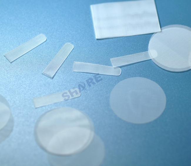 stamped filter mesh pieces