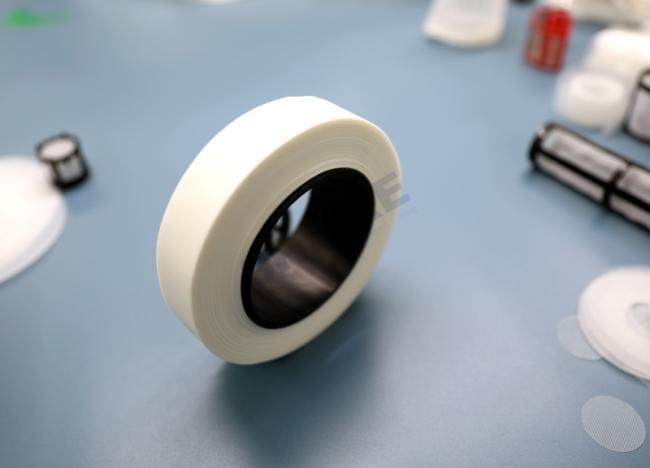 slitted filter mesh ribbon