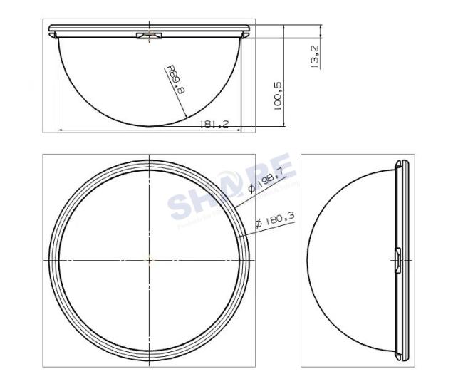 Round Proofer cup