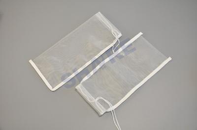 China Aquatic Fine Mesh Liquid Filter Bags Media Drawstring Filter Mesh Bag for sale