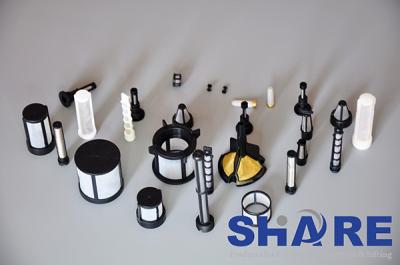 Cina Le componenti della saldatura a laser inseriscono gli elementi di plastica di modellatura della saldatura a ultrasuoni dei filtri in vendita