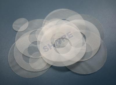 China Micron 5μM Polyester Mesh Disc Filter For Cleanliness Analysis Filtration 47mm for sale