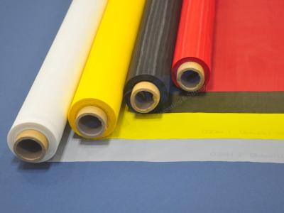 Cina 120T 300 Maglia Poliestere Maglia di stampa Bianco Giallo 165cm Larghezza in vendita
