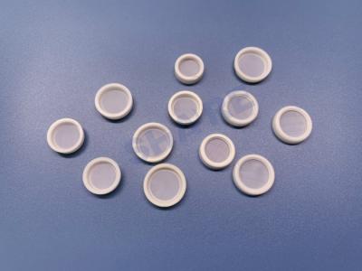 China Infusion Disc Filter 180µM Nylon / PET Mesh White ABS Rim For IV Drip Chamber for sale