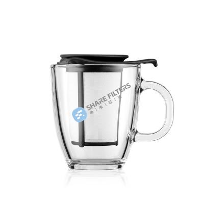 Cina Filtri per tè in 100% nylon, tessuto semplice, di grado alimentare, taglia personalizzata in vendita