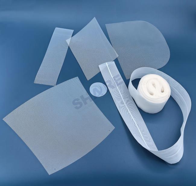 Polyester mesh filter disc sample